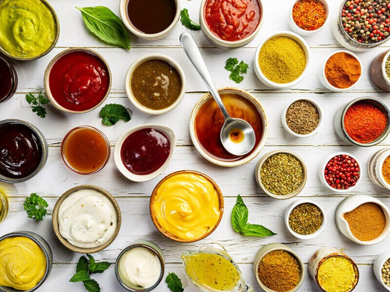 63 Common Types of Condiments and Their Uses