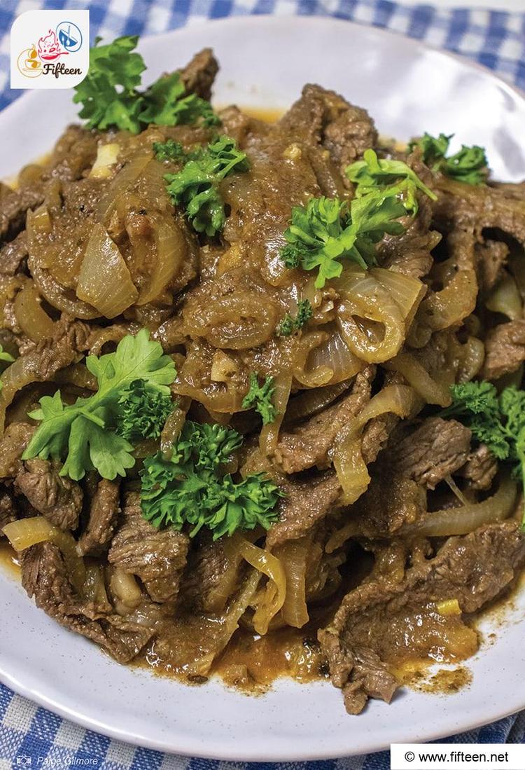 Bistec Encebollado Recipe (Puerto Rican Steak and Onions)