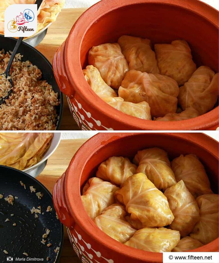 Sarmi Recipe (Bulgarian Stuffed Cabbage Leaves)