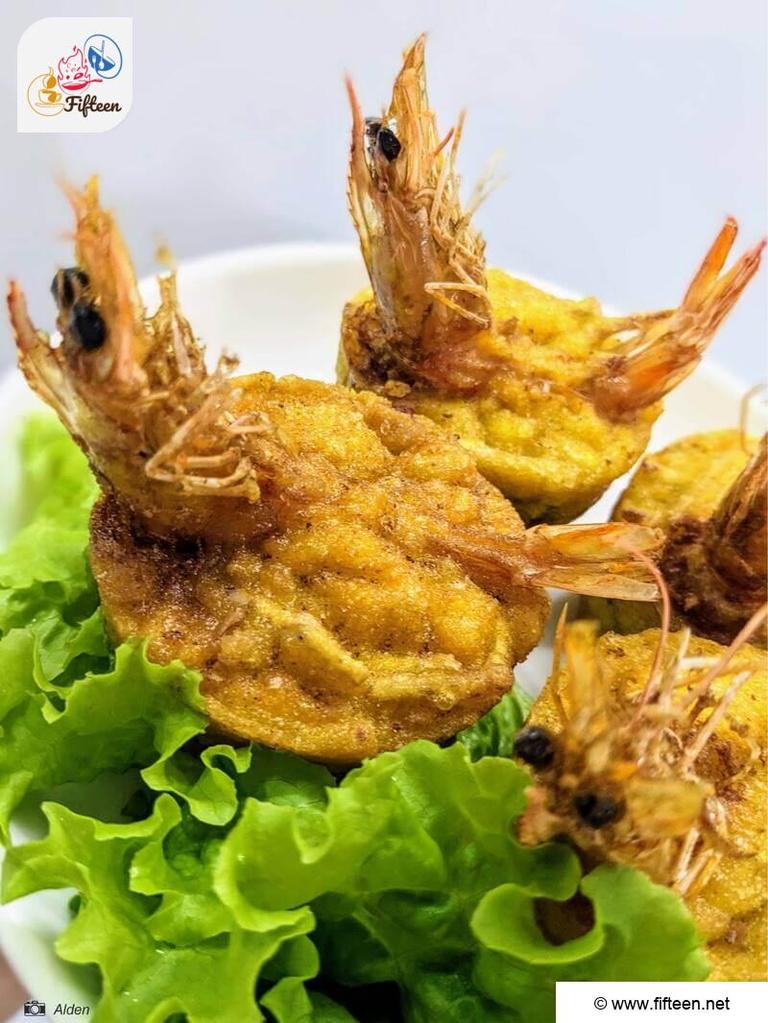 Bánh Cống Recipe (Vietnamese Fried Shrimp Cake)