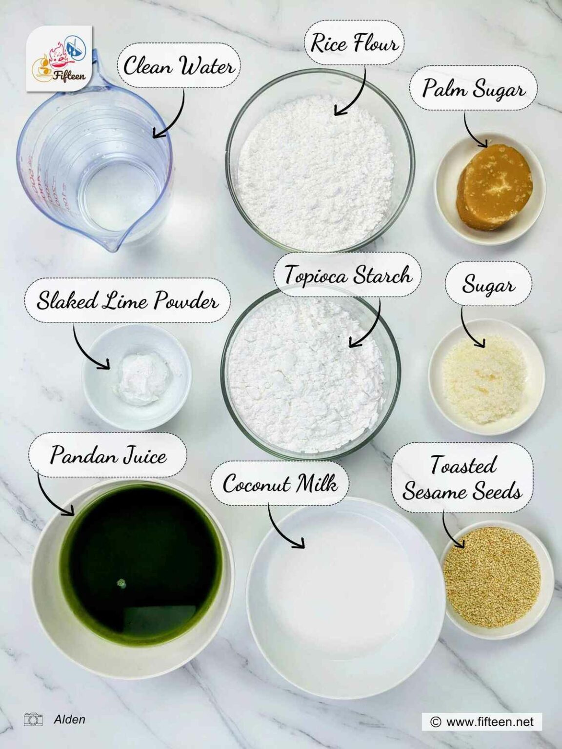 Bánh Đúc Lá Dứa Recipe (Vietnamese Pandan Rice Cake)