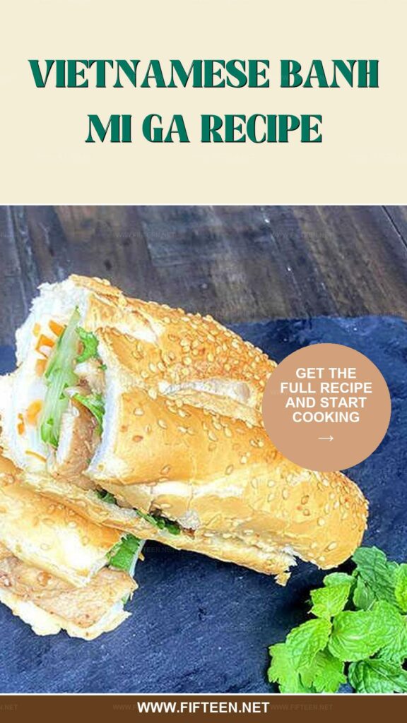 Bánh Mì Gà Recipe (Vietnamese Chicken Sandwich)