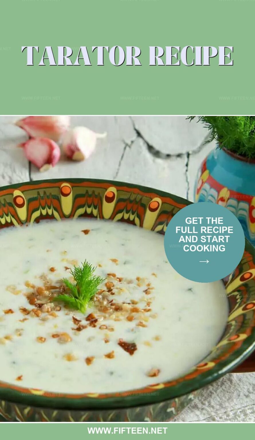 Tarator Recipe (Bulgarian Cold Cucumber Soup)