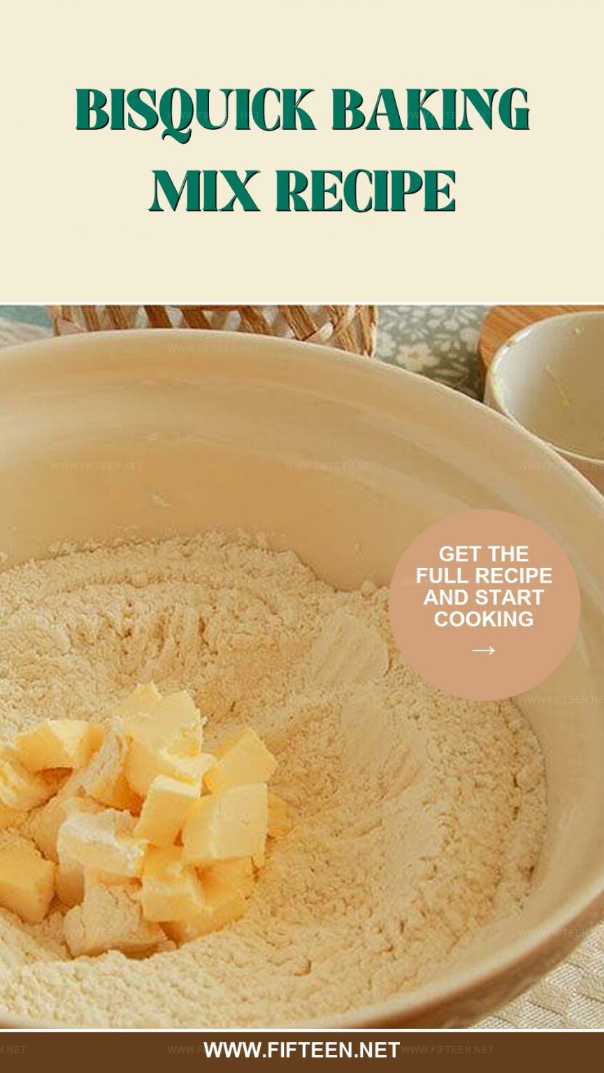 Homemade Bisquick Baking Mix Recipe: Quick and Easy