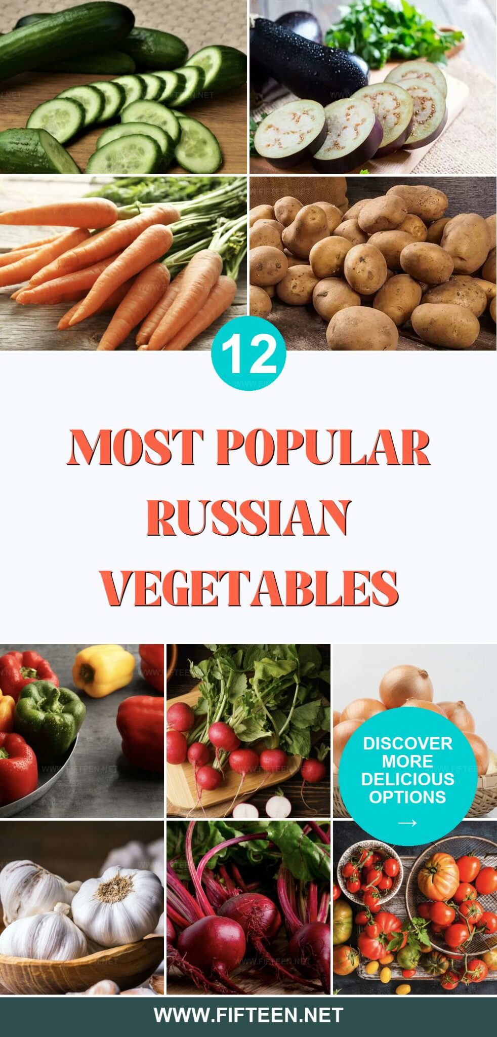 12 Most Popular Russian Vegetables and Their Recipes
