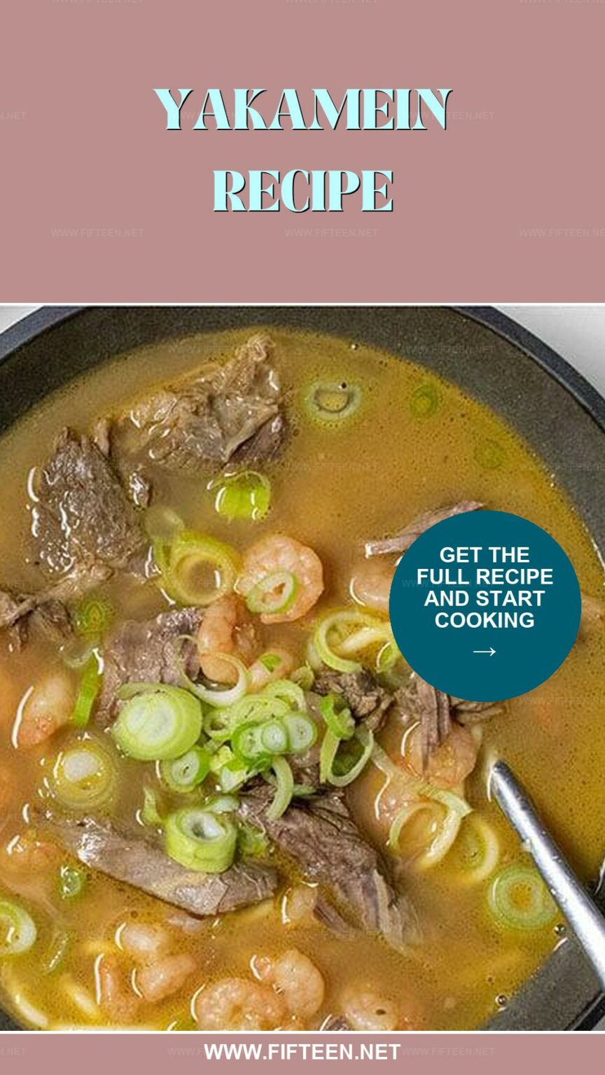 Yakamein Recipe (New Orleans Noodle Soup)