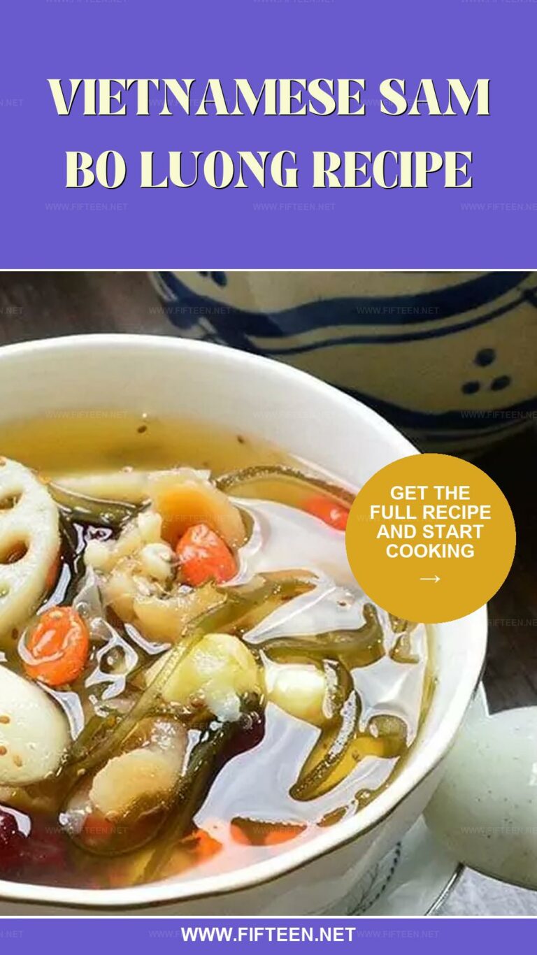 Chè Sâm Bổ Lượng Recipe (Vietnamese Herbal Dessert)